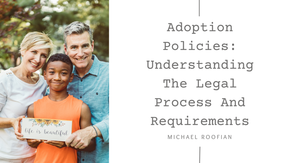 Adoption Policies: Understanding The Legal Process And Requirements | Michael Roofian | Law